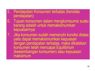 perilaku konsumen ekonomi indonesia | PPT