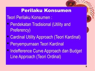 perilaku konsumen ekonomi indonesia | PPT