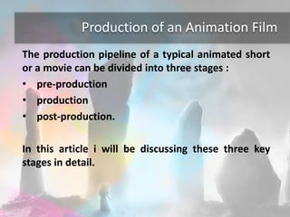 3D animation film making | PPTX