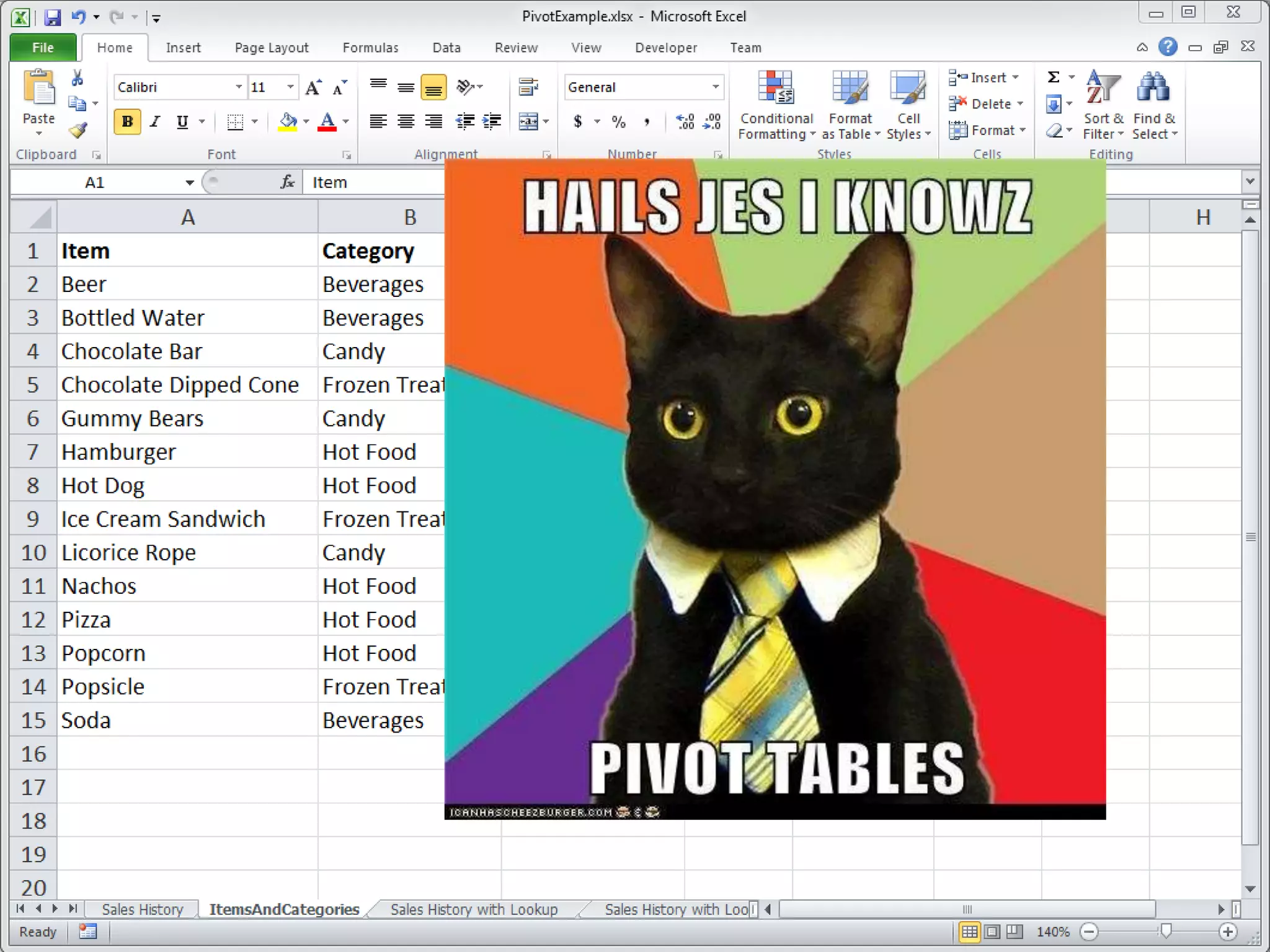 3. Pivot tables | PPTX