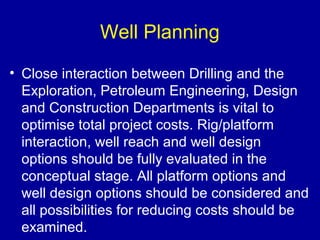 Well Planning | PPT