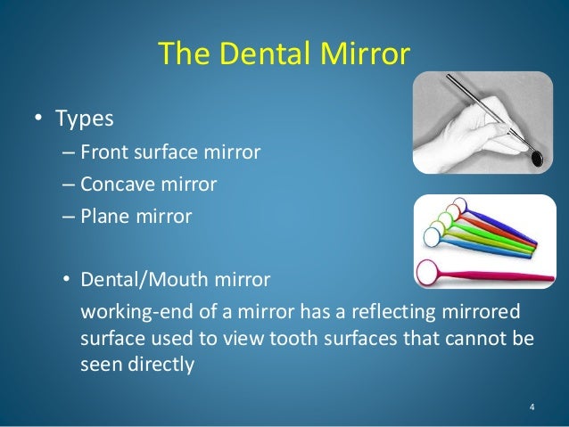 Periodontics - Mirror and Finger rests
