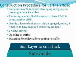 3. earthen roads 30 aug | PPTX