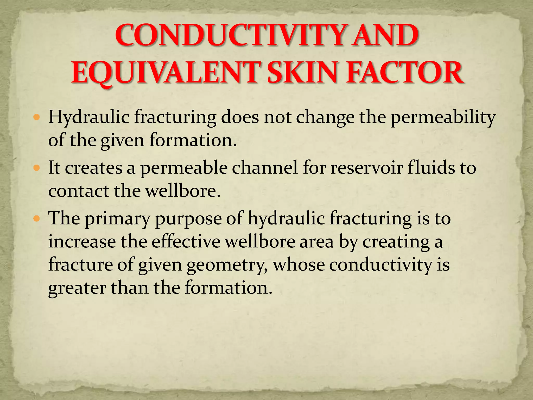 Basic Hydraulic Fracturing | PPTX