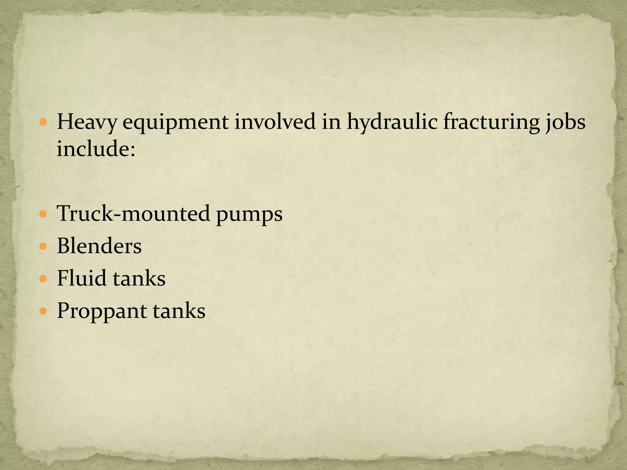 Basic Hydraulic Fracturing | PPTX
