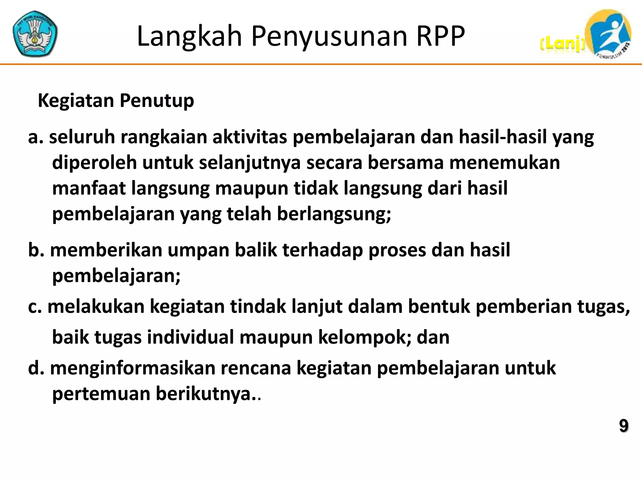 3.1.1 rambu rambu penyusunan rpp rev 22 juni maharaja | PPTX