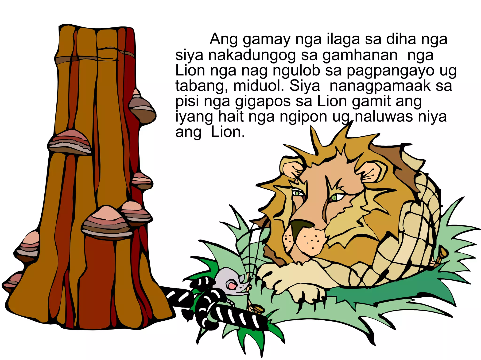 Ang Lion ug ang Ilaga | PPTX