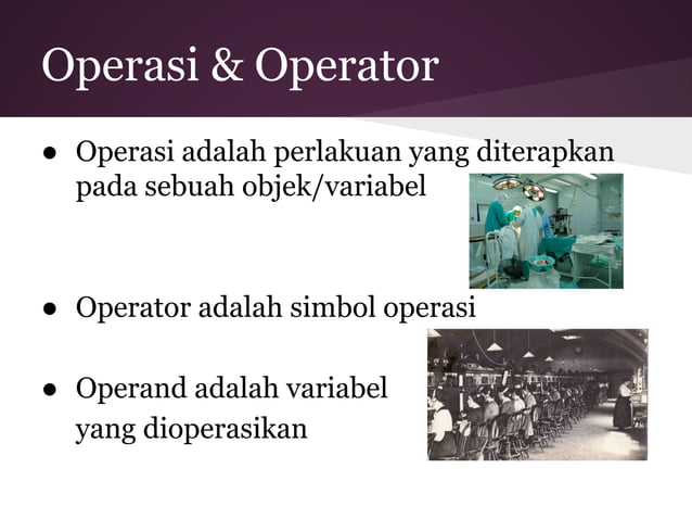3. variabel dan tipe data | PPT