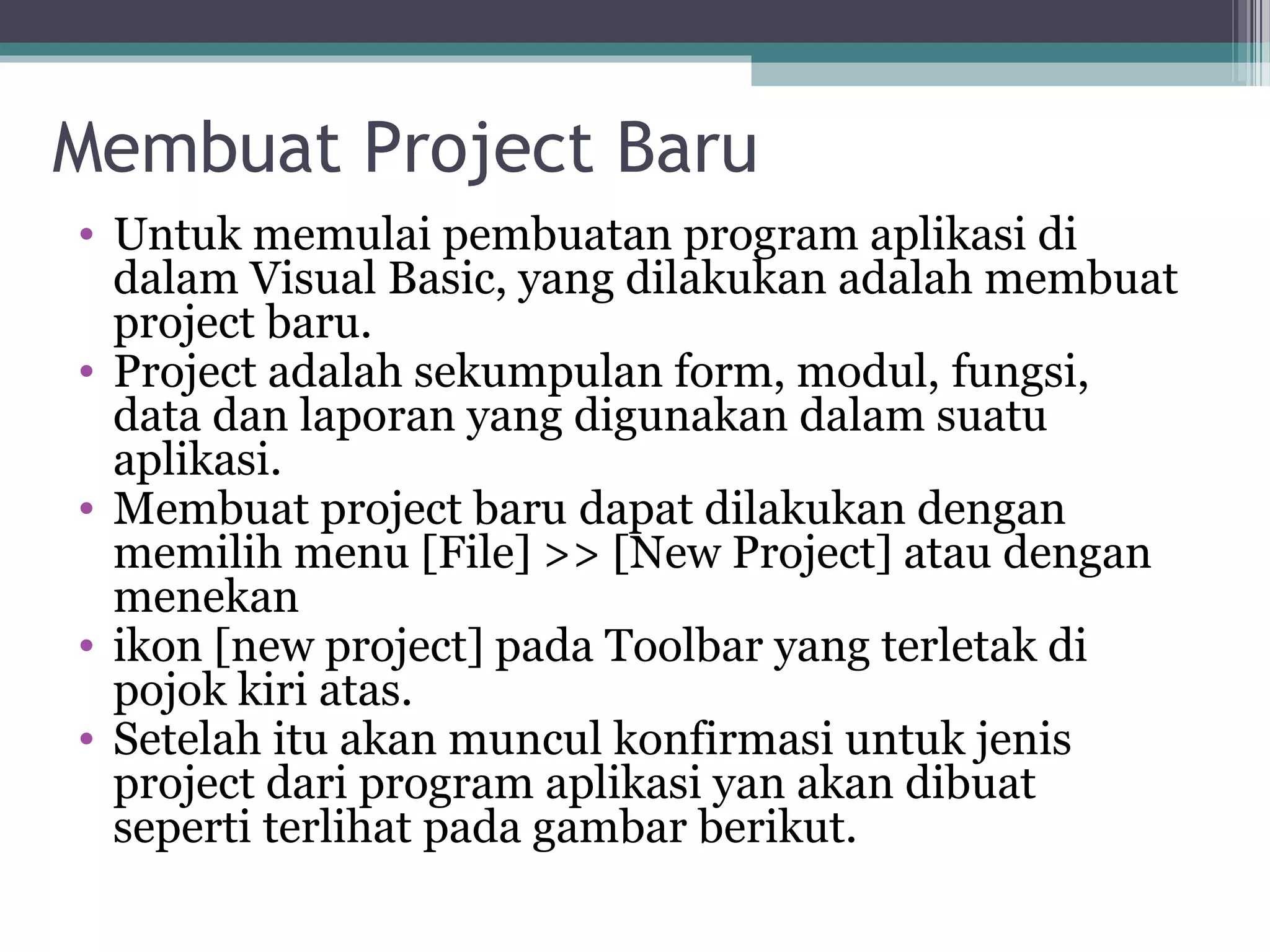 Pengenalan Dasar Visual Basic - bagian 3 | PPT