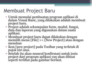 Pengenalan Dasar Visual Basic - bagian 3 | PPT