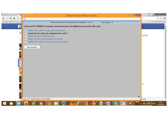 BIOCHEMISTRY ПМГИМУ - 3.2 Protein Synthesis (plus drag and drop) | PDF