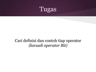 3. variabel dan tipe data | PPT