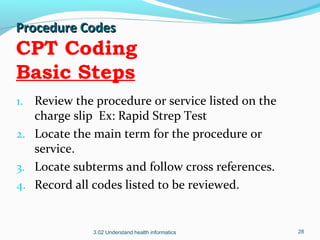 3.02 understand health informatics | PPT