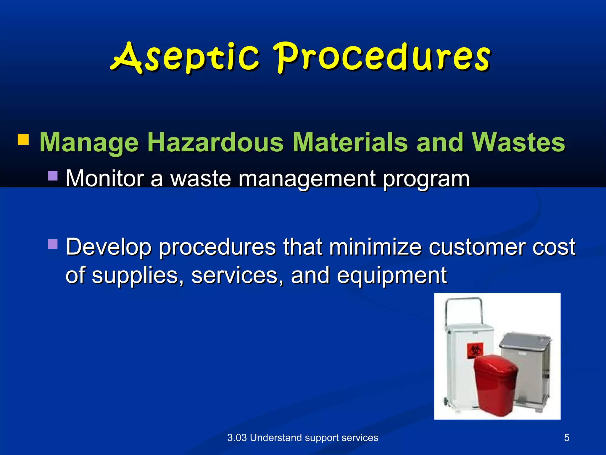 3.03 aseptic procedures | PPT