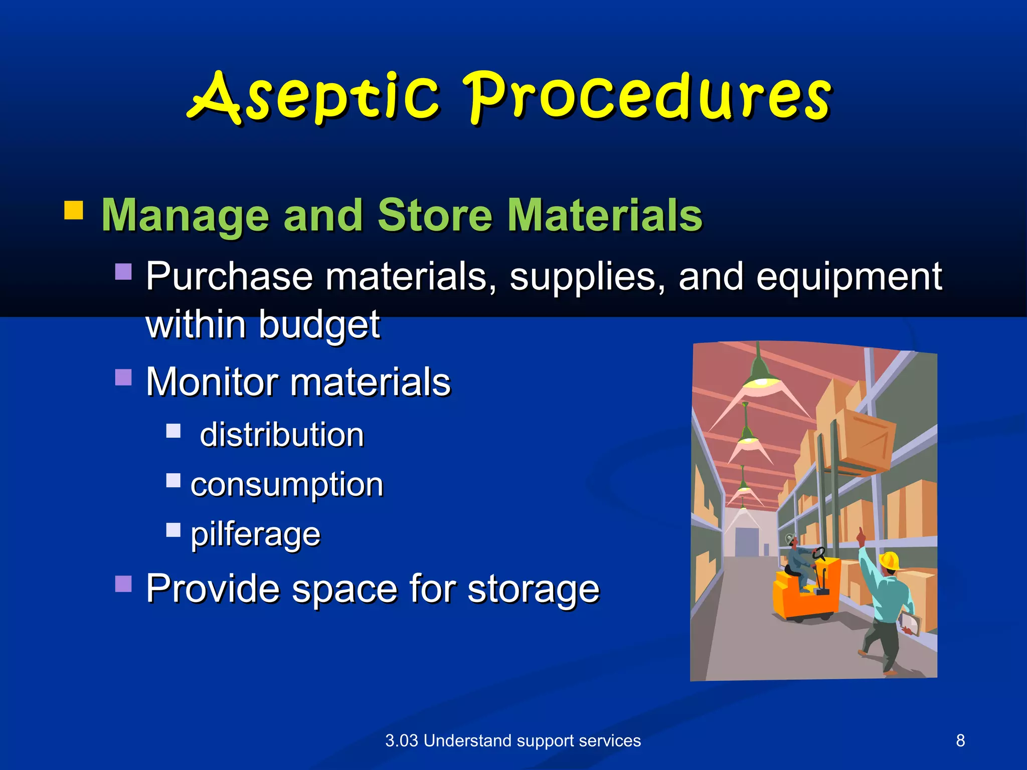 3.03 aseptic procedures | PPT