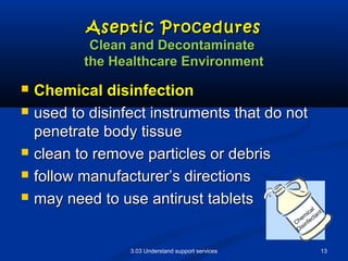 3.03 aseptic procedures | PPT