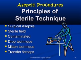 3.03 aseptic procedures | PPT