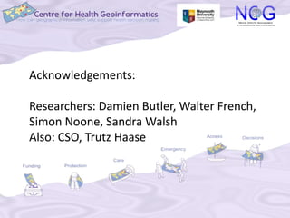 A Geography of Health Inequalities in Ireland - Jan Rigby | PPT