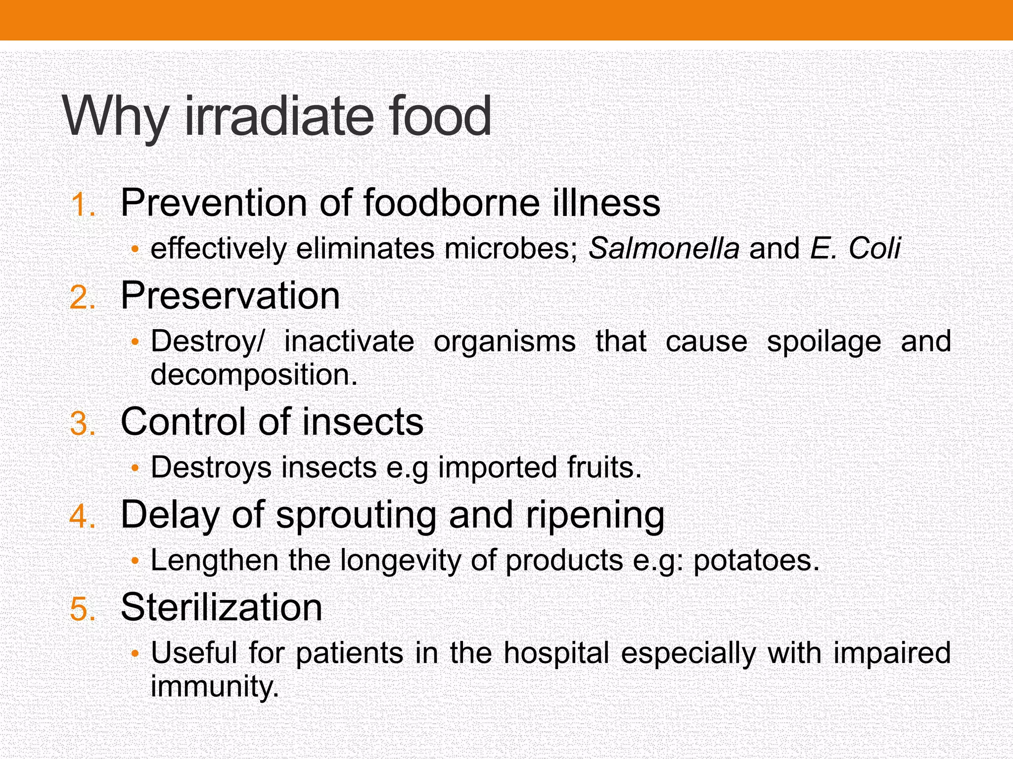 Food Irradiation | PDF