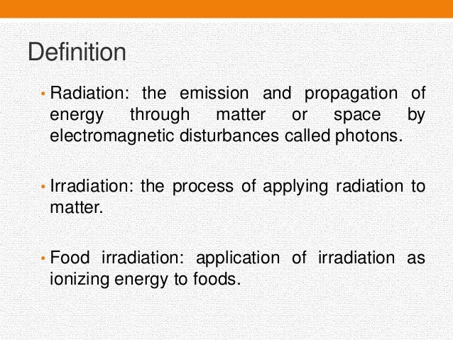 Food Irradiation