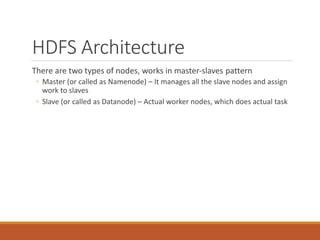 Hdfs | PPT