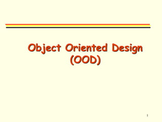 3.o o design -_____________lecture 3 | PPT