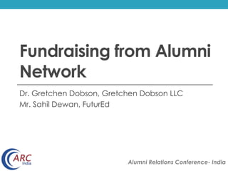 Fundraising from Alumni- Colleges | PPTX