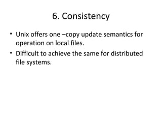 3. distributed file system requirements | PPT