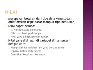 3.1 tipe data | PPT