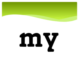 JOLLY PHONICS. Tricky words: green level | PDF