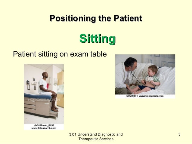3.01 positioning the patient