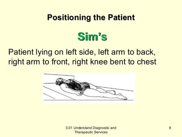 3.01 positioning the patient