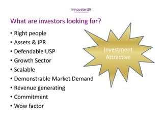 Innovation and R&D Escalator Workshop: Bruce Colley - Identifying need ...