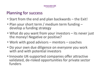 Innovation and R&D Escalator Workshop: Bruce Colley - Identifying need ...
