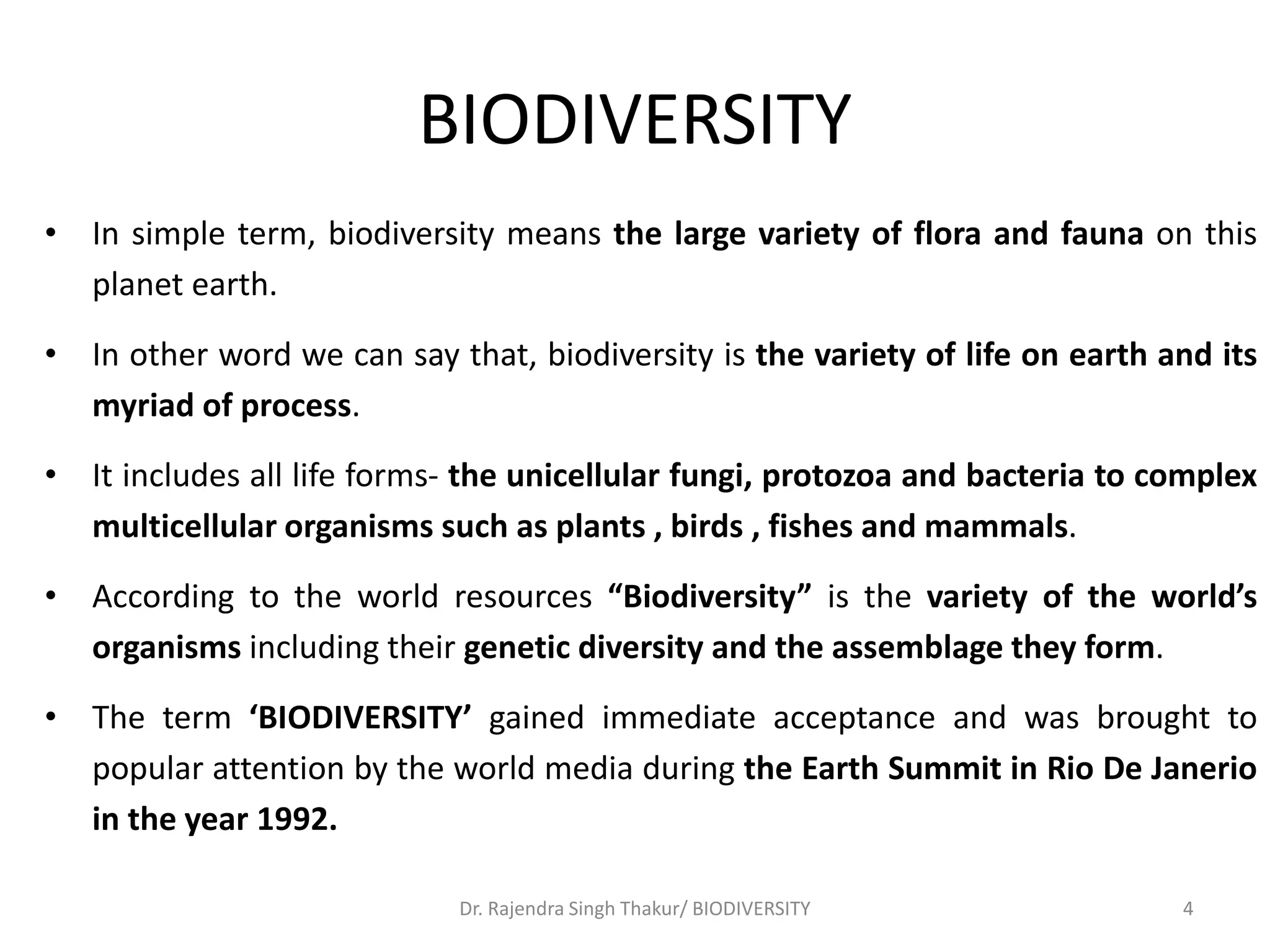 Biodiversity | PPTX