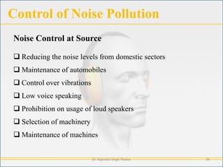 Noise Pollution Prevention Methods