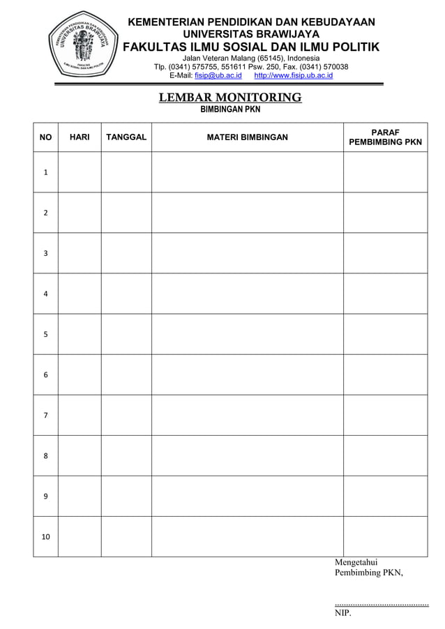 3. lembar-monitoring | PDF