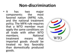 World Trade Organization - WTO - International Business - Manu Melwin ...