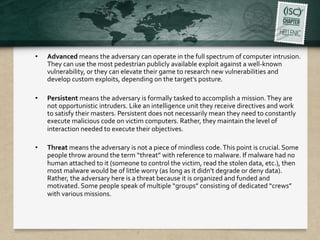 3. APTs Presentation | PDF