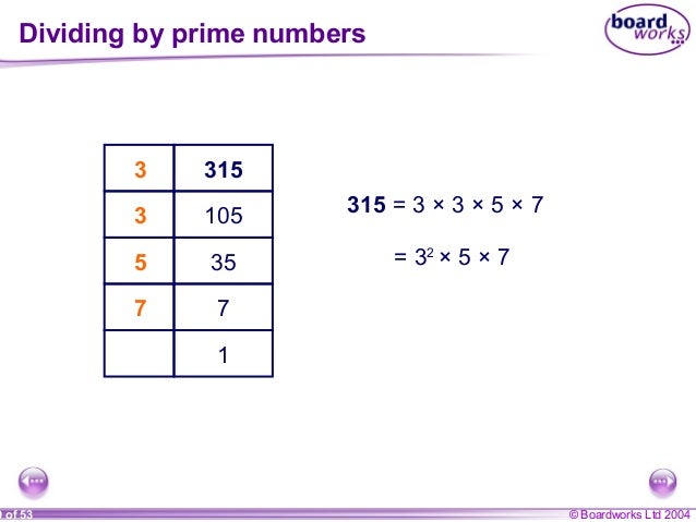 3. multiples, factors and primes