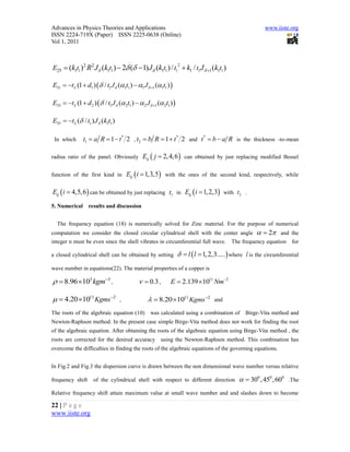 3.[15 25]modeling of flexural waves in a homogeneous isotropic rotating cylindrical panel | PDF