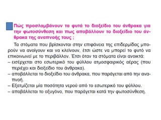 3 .μεταφορα και αποβολη οyσιων | PDF
