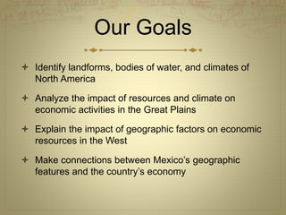 3.1 North American Geography | PPTX