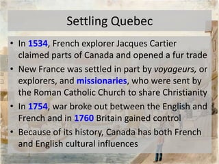 3.2 North American History | PPT