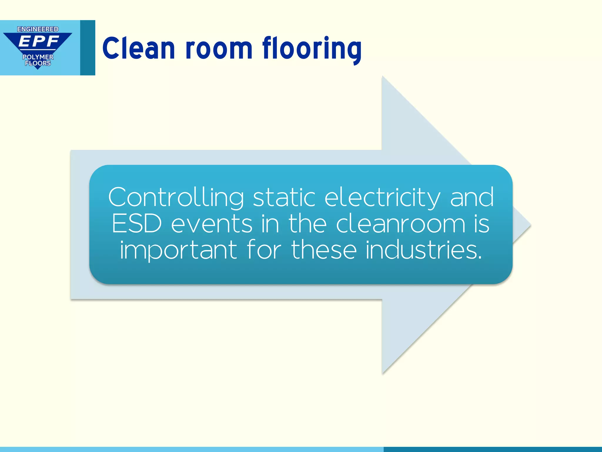 Anti static clean room flooring | PDF
