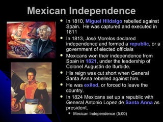 3-3 History of Mexico | PPT