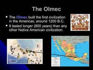 Olmec Civilization Timeline