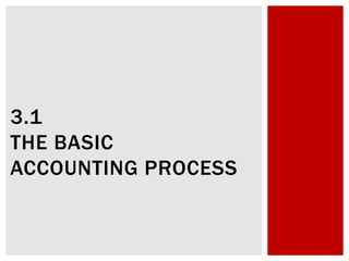 3.1 Basic Accounting Process | PPT