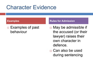 3.7 types of evidence | PPTX