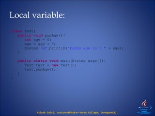 3. Data types and Variables | PPT